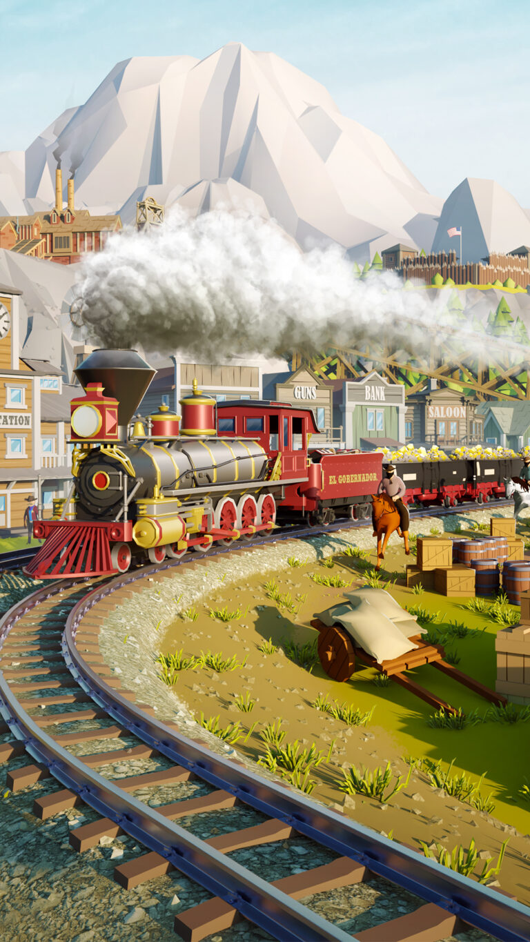 Free Online Train Games: Build your train world