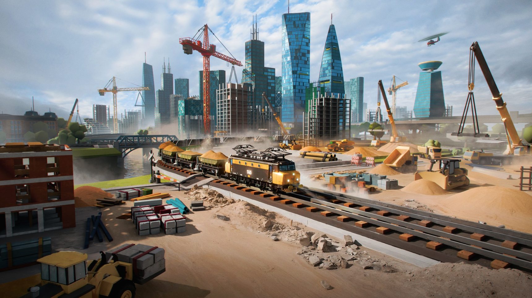Free Online Train Games: Build your train world