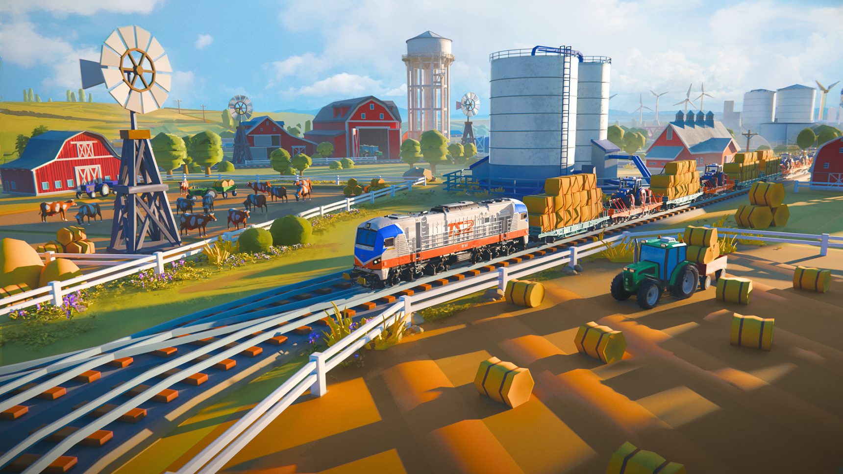 Free Online Train Games: Build your train world