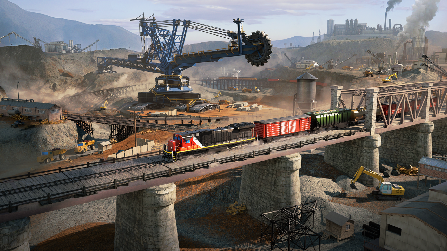 Free Online Train Games: Build your train world